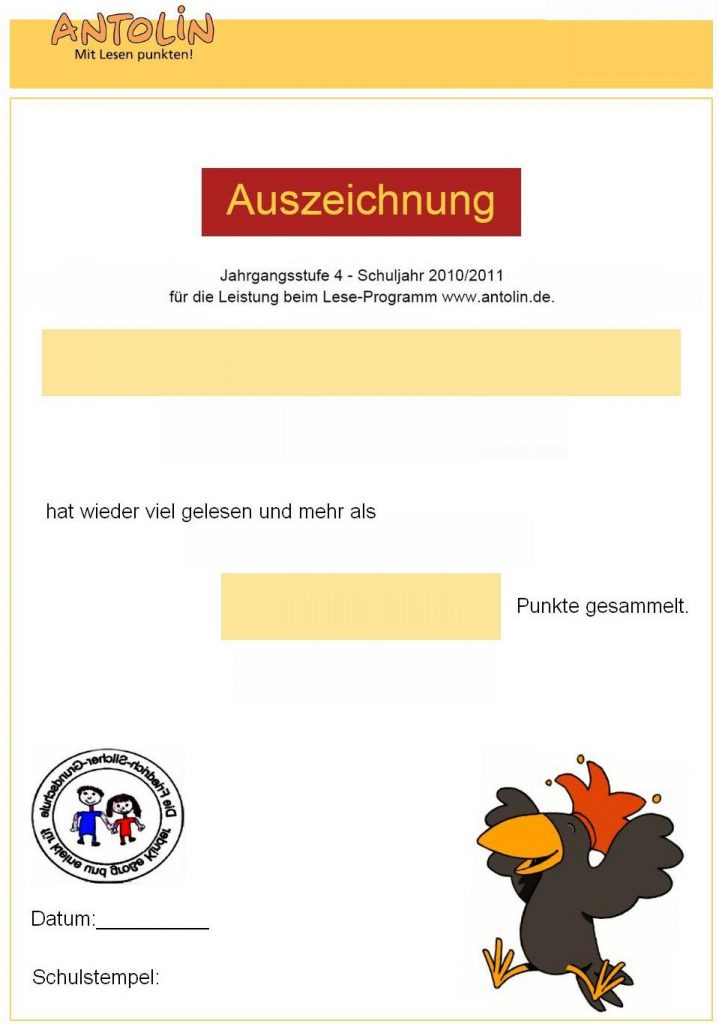 Leseförderung mit dem Antolin Programm - Friedrich-Silcher-Grundschule ...